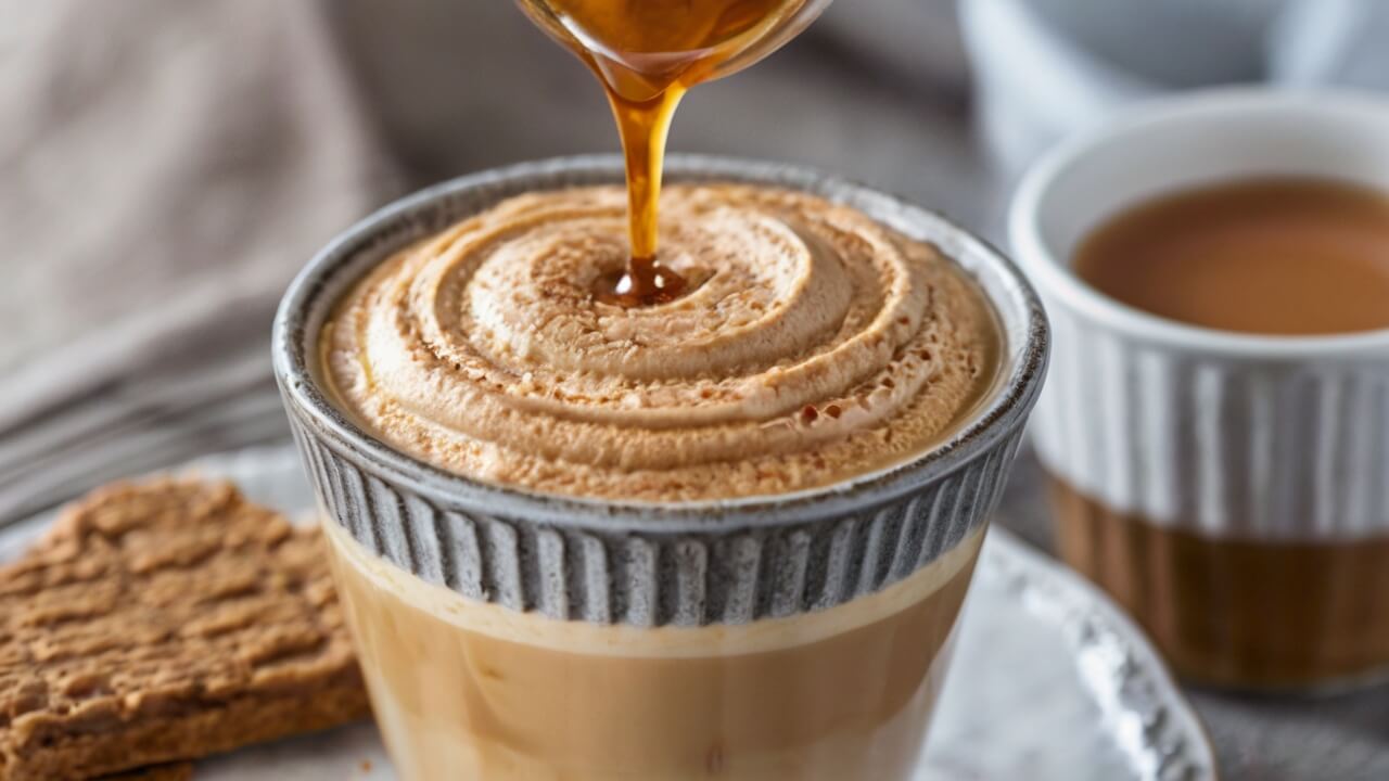 Biscoff Cookie Butter Coffee Syrup Recipe